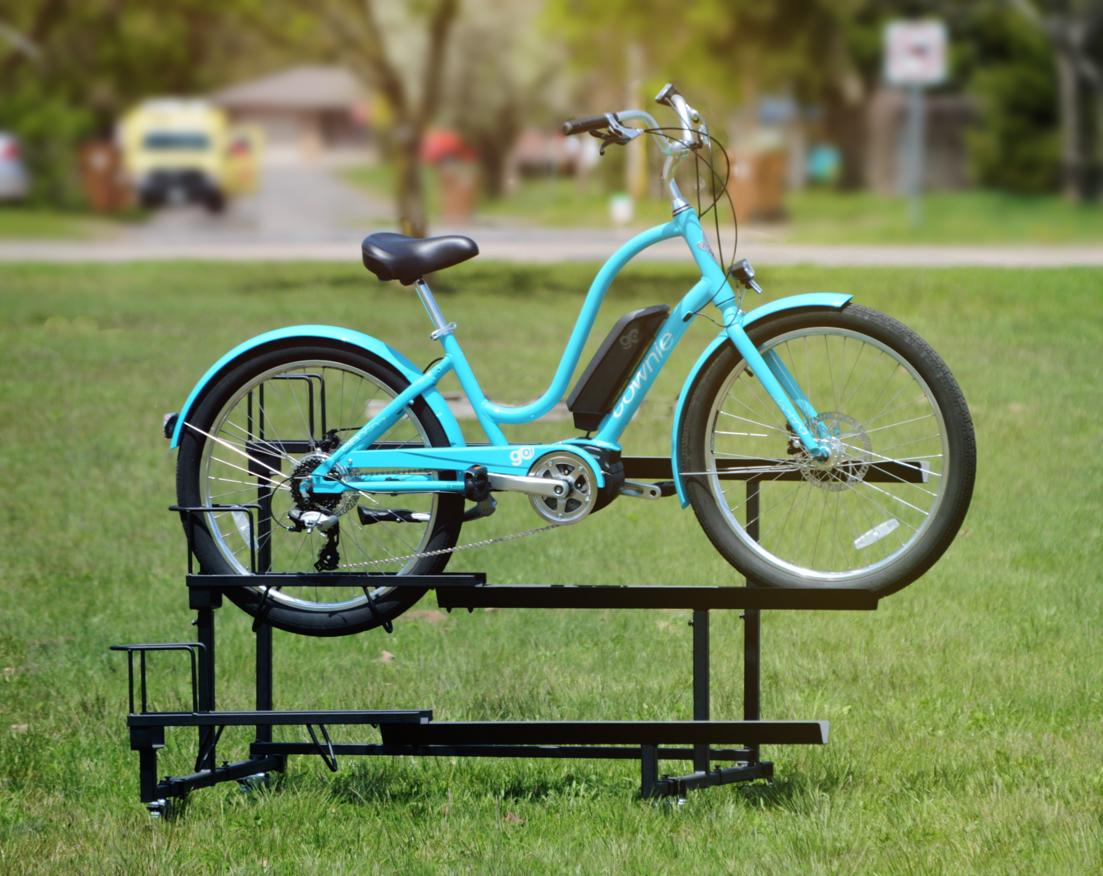 E-Bike Display and Commercial Bike Racks - Rudy Rack
